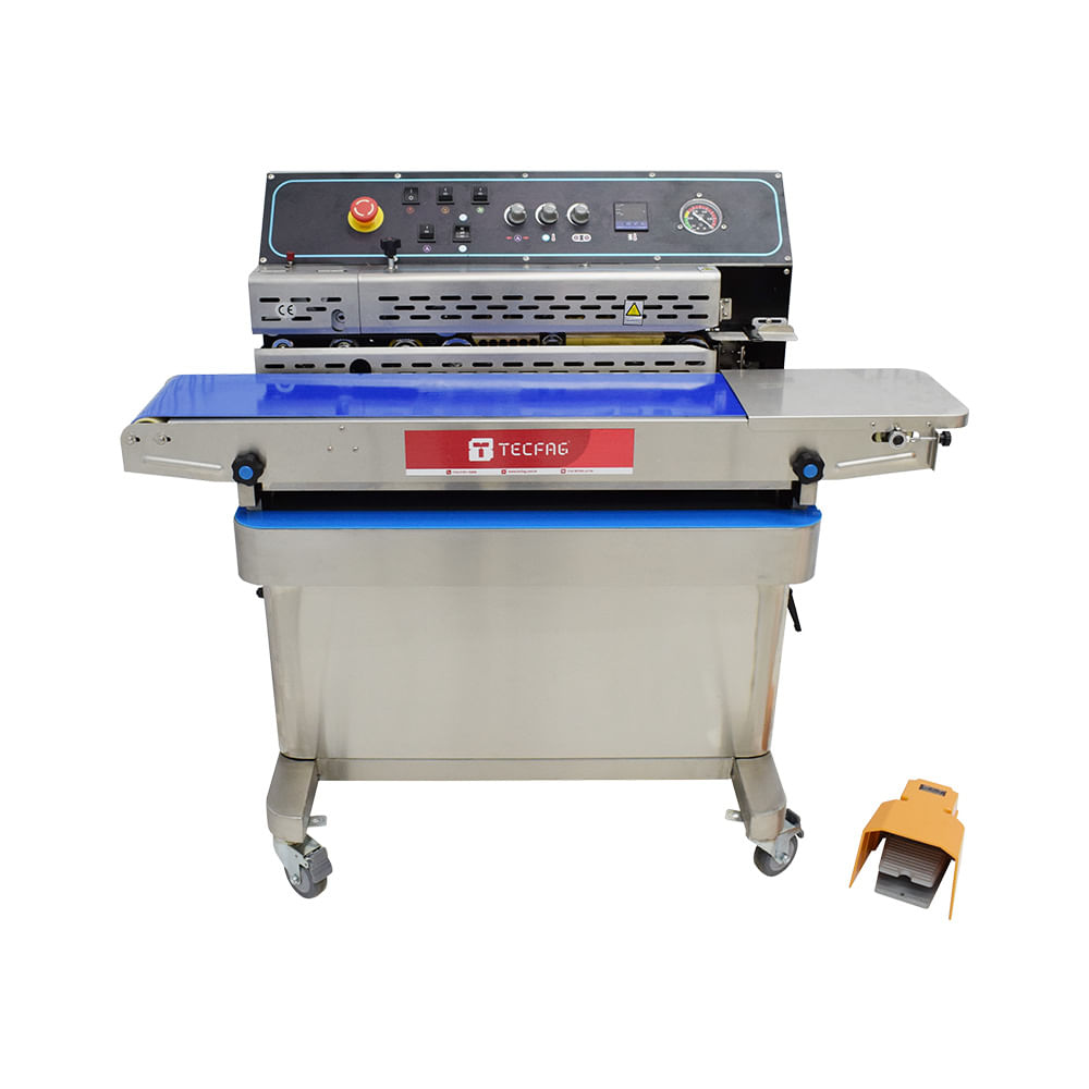 Seladora Automática Contínua a Vácuo Inox - tecfag