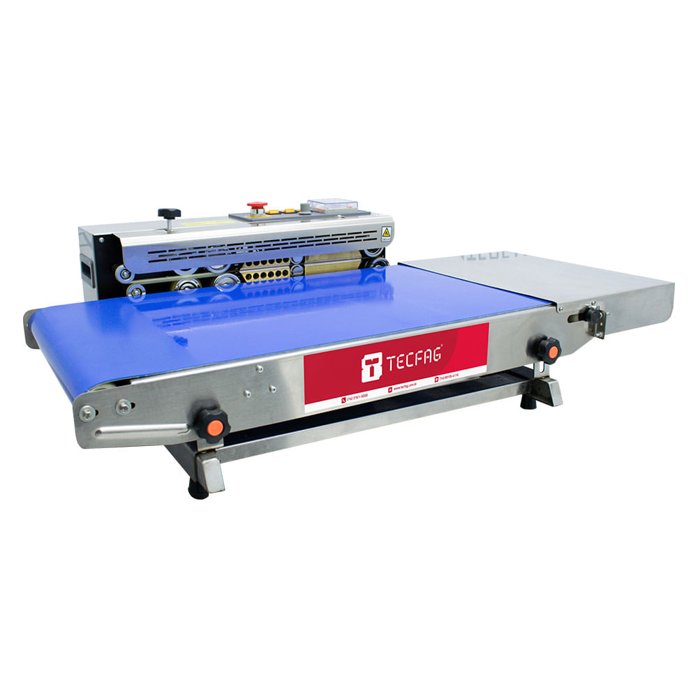 Seladora Automática Contínua com Esteira Expansiva - tecfag