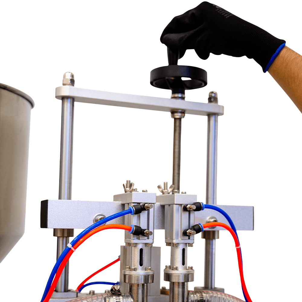 Envasadora de Bancada para Líquidos e Pastosos com 2 Bicos - APF 500 2B ...