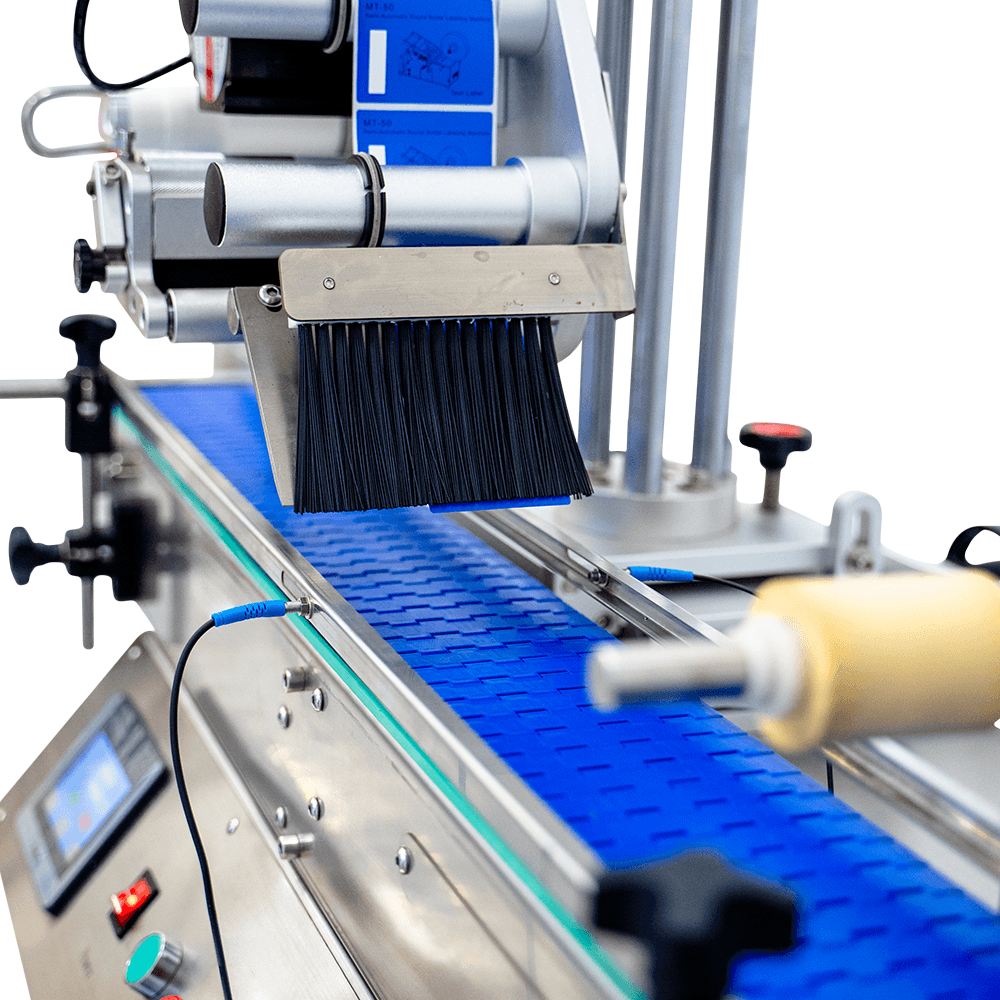 Rotuladora Automática de Bancada para Produtos Planos RBL 120 - tecfag